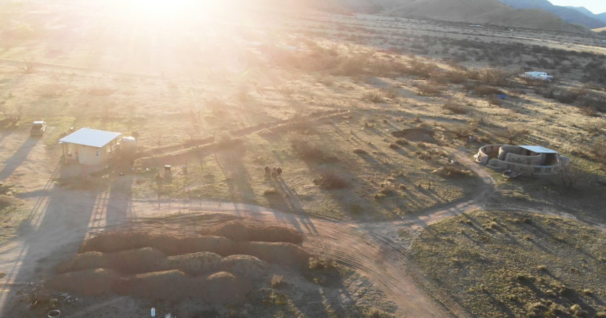 Hyperadobe Roundhouse Build - Tiny Shiny Home