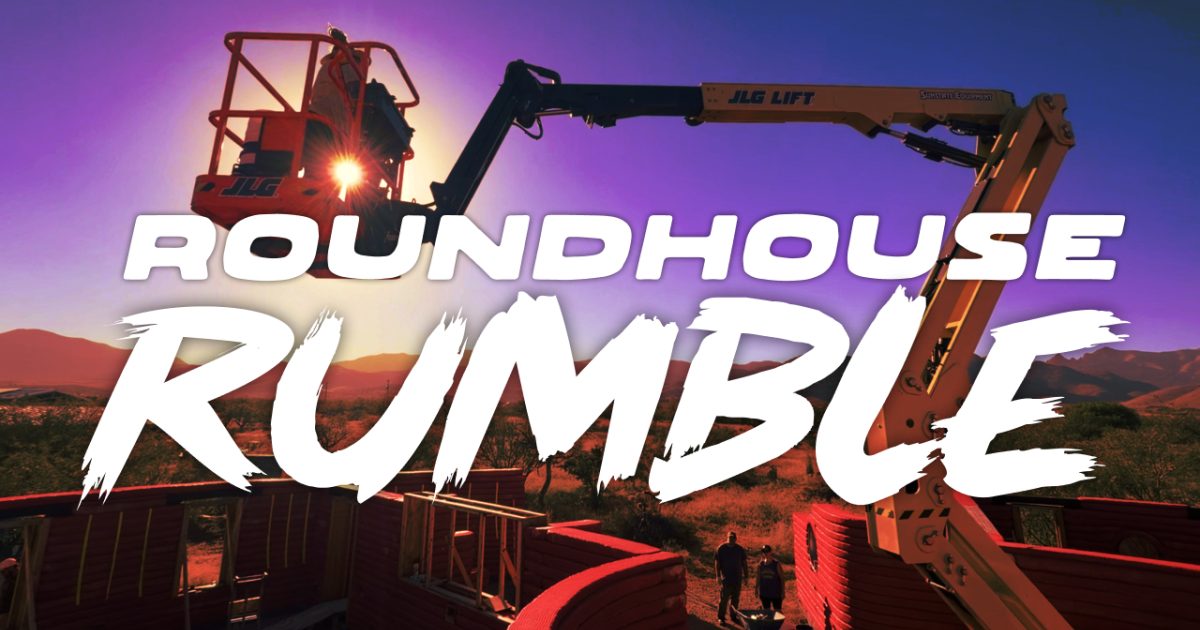 Roundhouse Rumble: Final Push to Finish our Hyperadobe Roundhouse ...